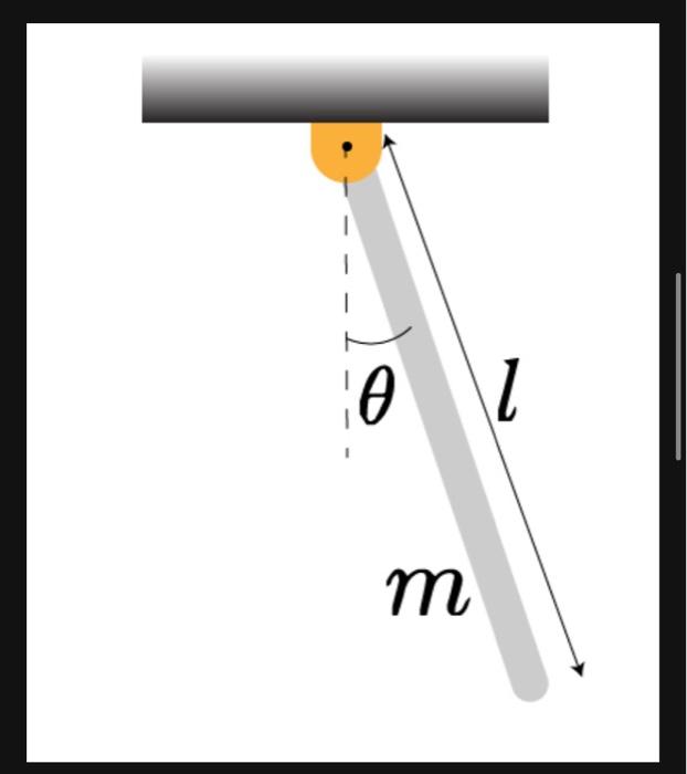 Solved 1. A Simple Pendulum Using a Rod Make sure you have | Chegg.com