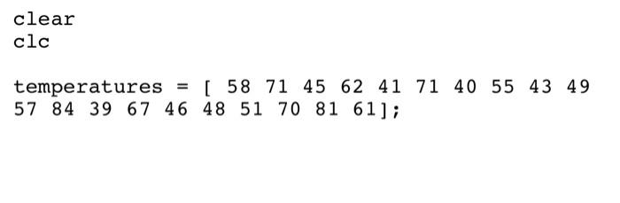 Solved Problem Statement 1. You will be creating two loops | Chegg.com