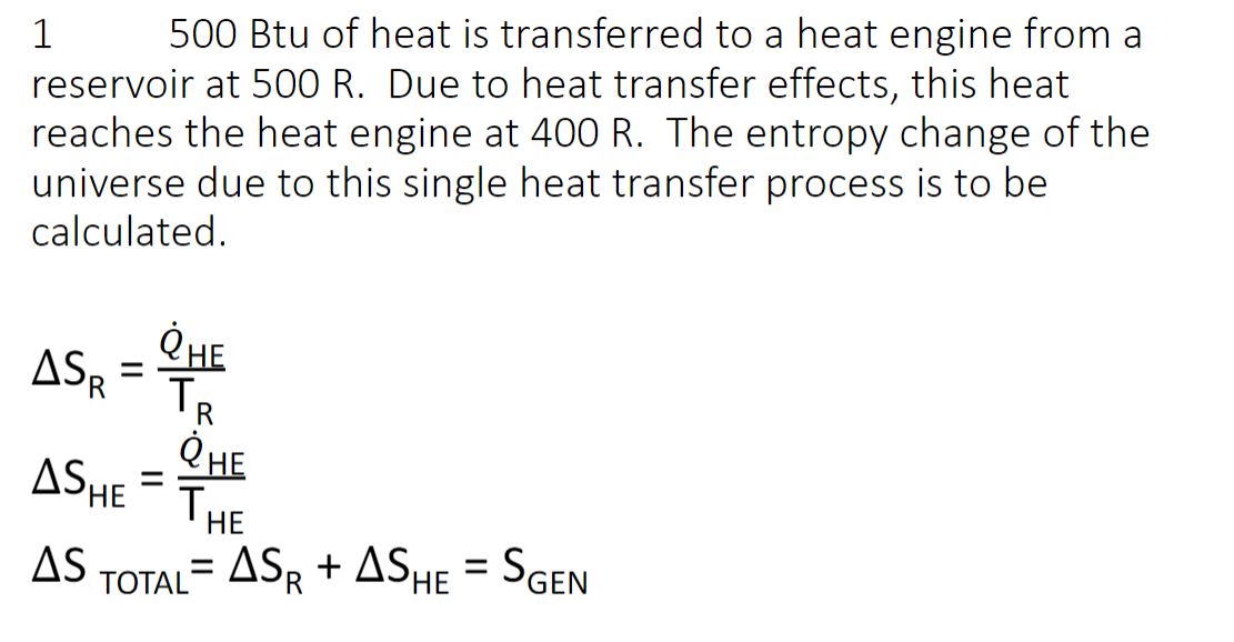 Solved 500 ﻿Btu of heat is transferred to a heat engine from | Chegg.com