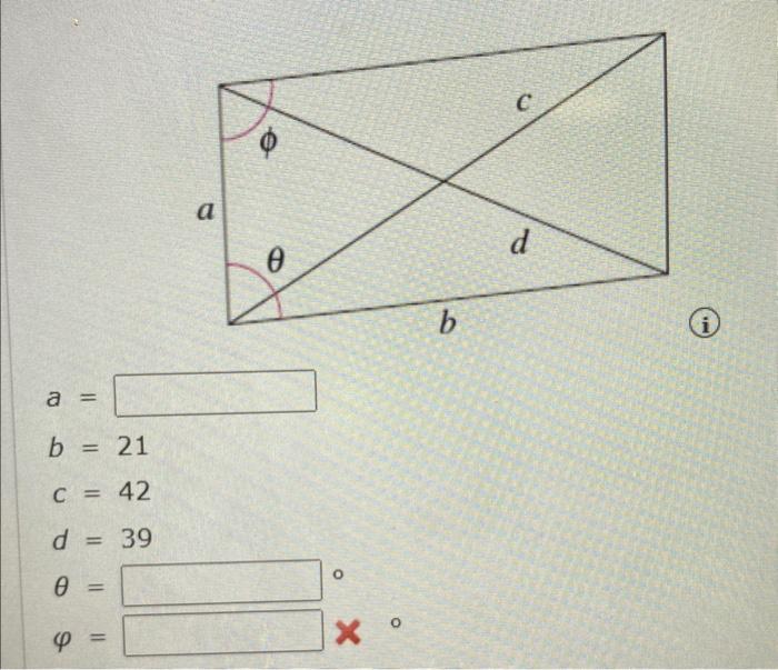 Solved Find the missing values by solving the parallelogram | Chegg.com