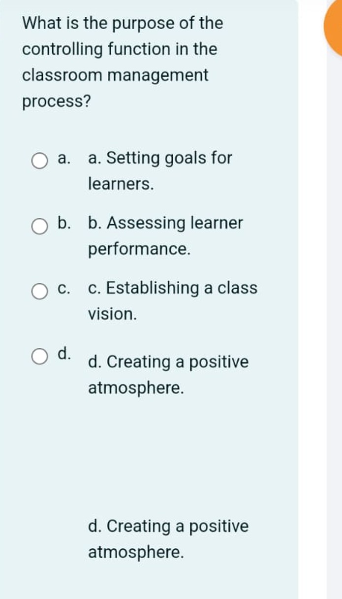 Solved What Is The Purpose Of Thecontrolling Function In