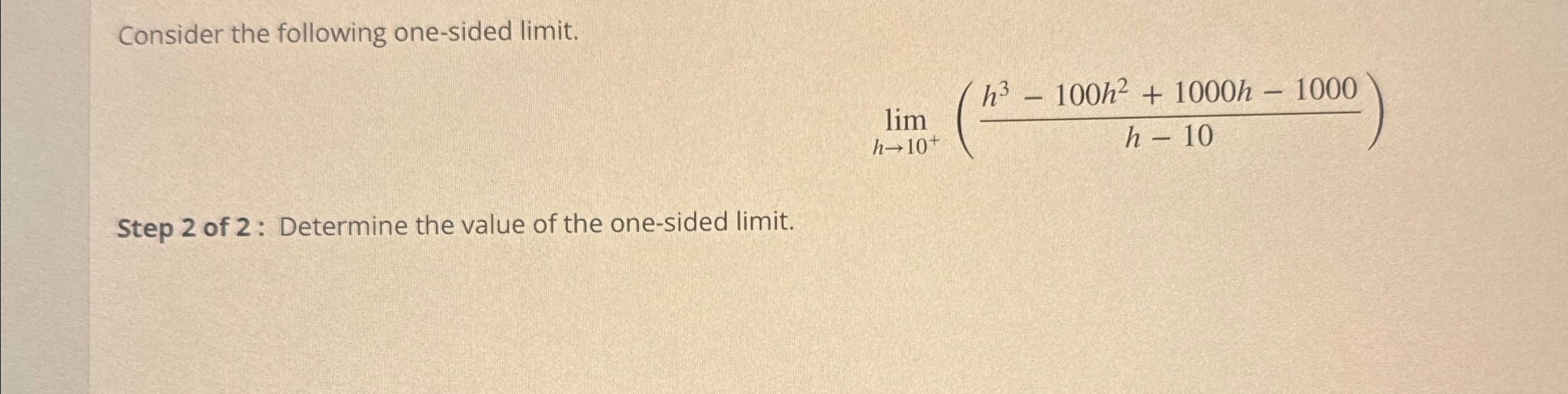 Solved Consider the following one-sided | Chegg.com