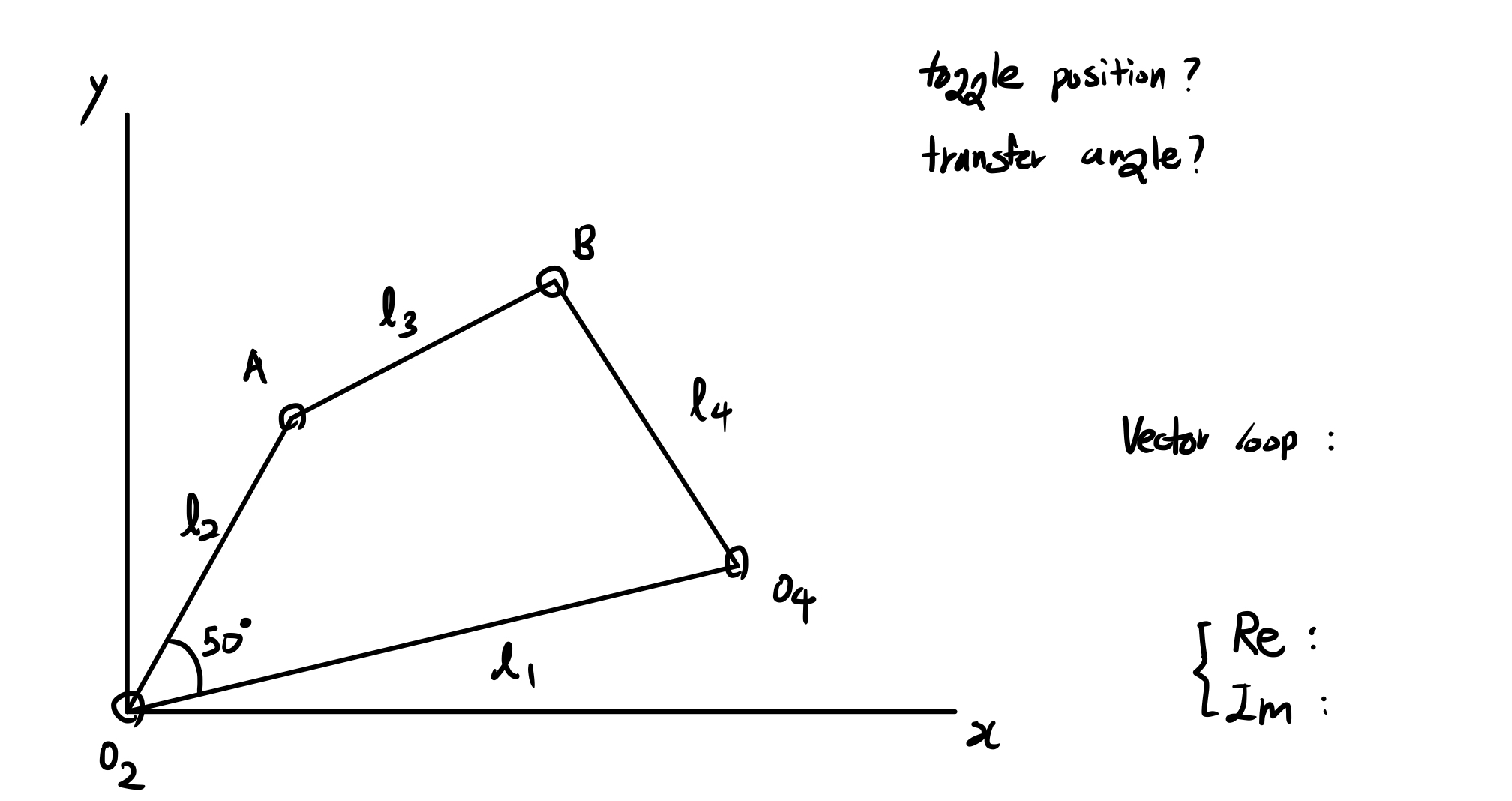 The picture shows a non-grashof link device running | Chegg.com