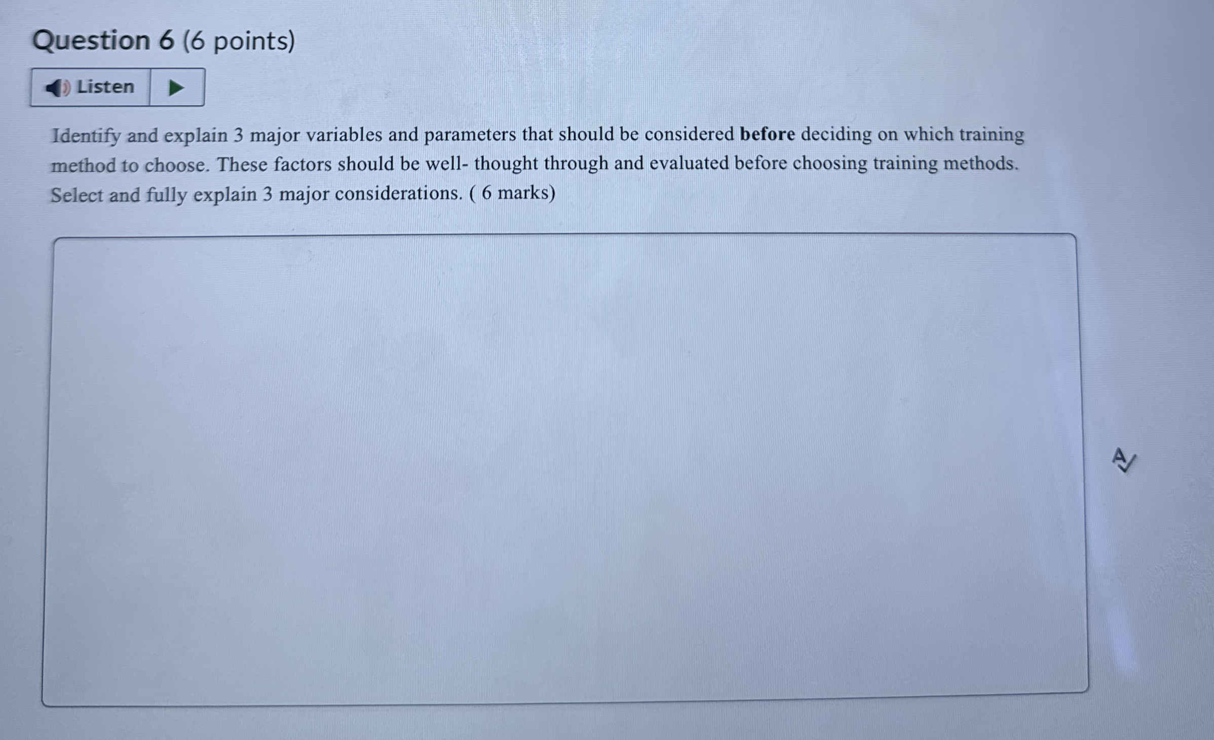 Solved Question 6 (6 ﻿points)Identify and explain 3 ﻿major | Chegg.com
