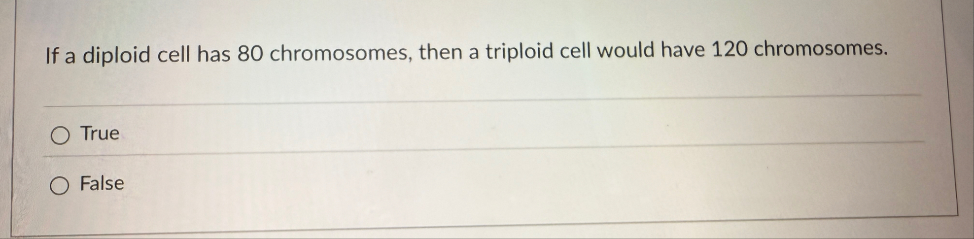 Solved If a diploid cell has 80 ﻿chromosomes, then a | Chegg.com