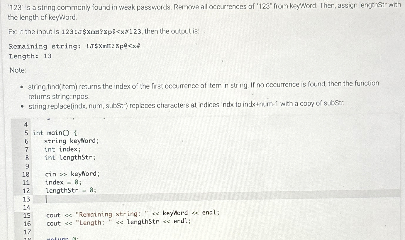 Solved " 123 " ﻿is a string commonly found in weak | Chegg.com