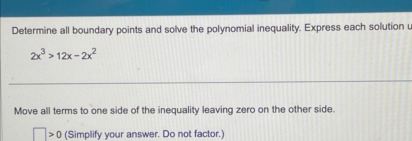 Solved Determine all boundary points and solve the | Chegg.com