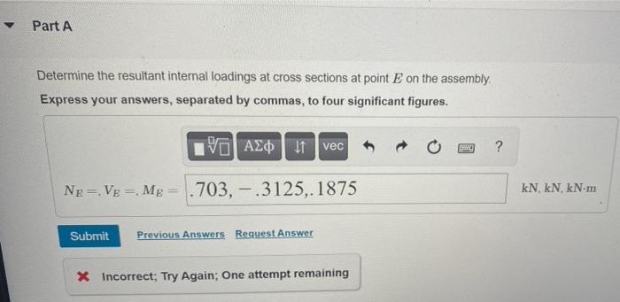 [Solved]: The assembly supports a uniform distributed load