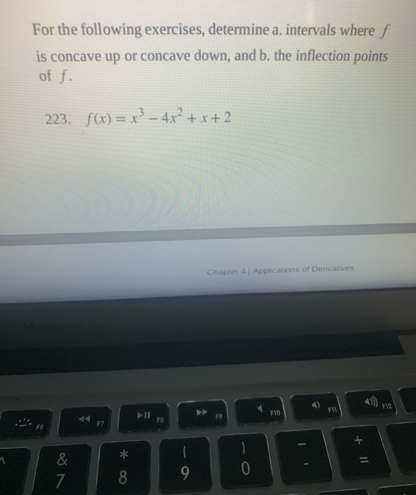 Solved For the following exercises, determine a intervals | Chegg.com