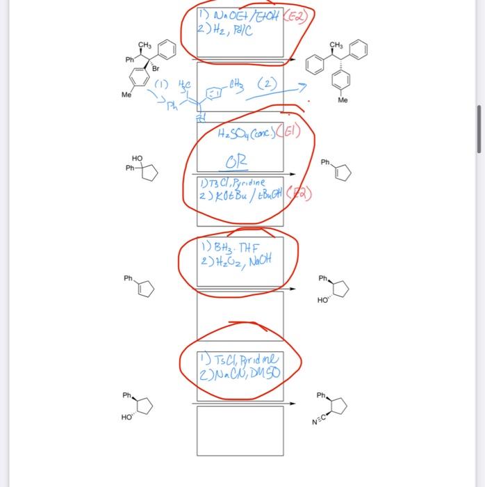 Solved A) Explain in detail the role of all reagents and | Chegg.com