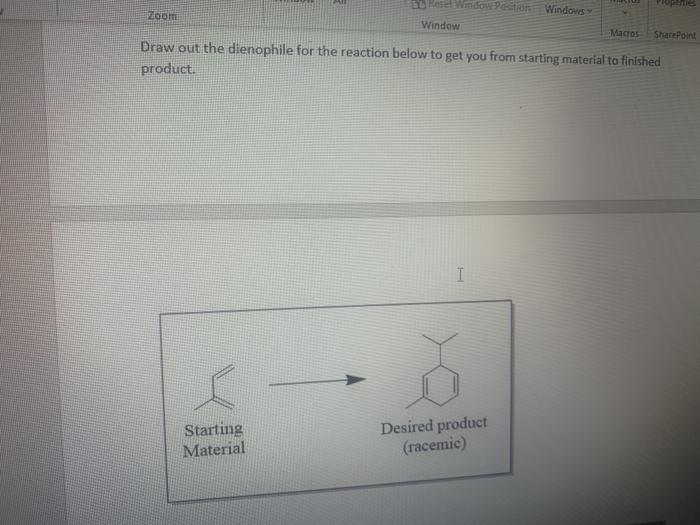 Solved Windows Zoom Window Macros SharePoint Draw out the | Chegg.com