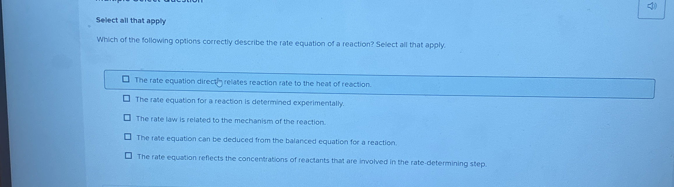 Solved Select all that applyWhich of the following options | Chegg.com