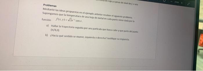 Solved its in spanish, need help asap plsProblemas Mediante | Chegg.com