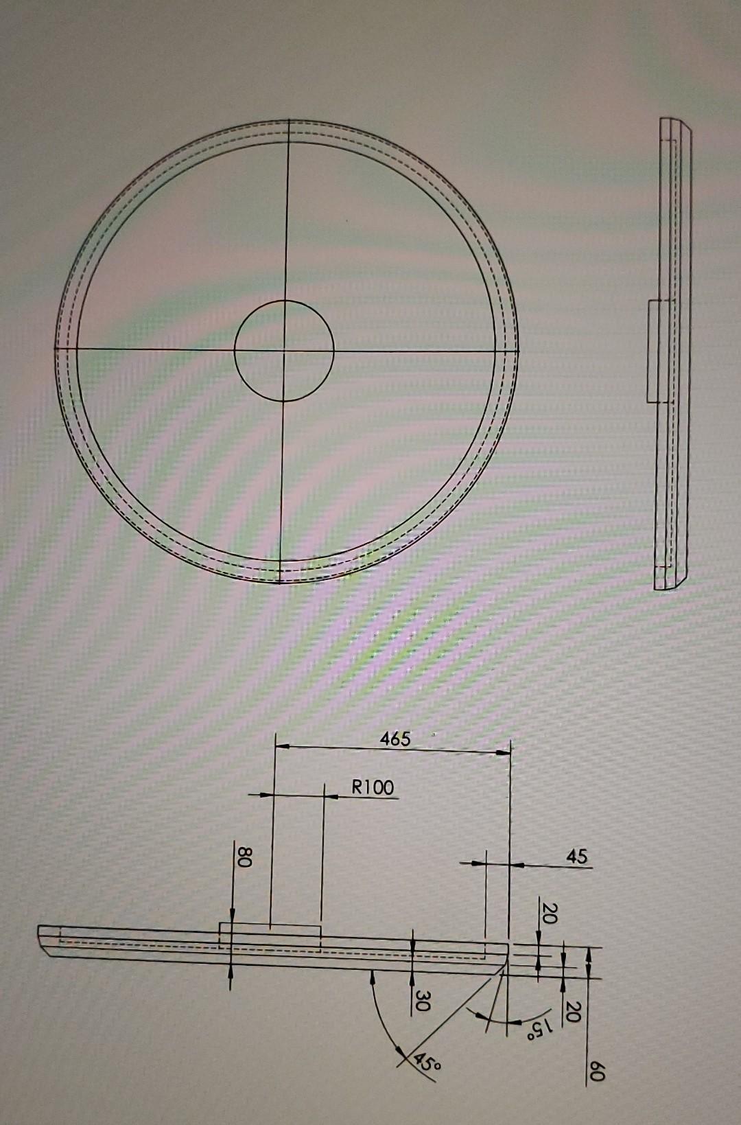 Solved Use Solidworks... please draw and include steps with | Chegg.com