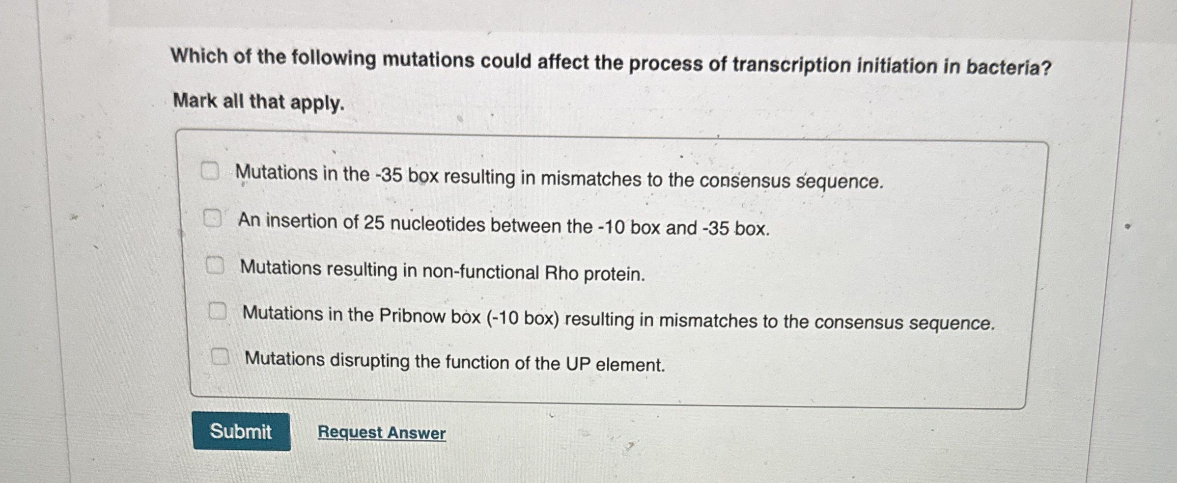 High Quality SOLUTION Which of the following mutations could affect the | Chegg.com