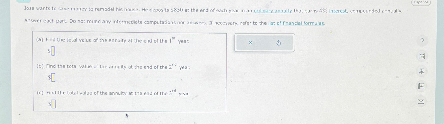 Solved Jose wants to save money to remodel his house. He | Chegg.com