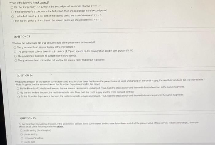 Solved Which of the following is not cerrect? If in the | Chegg.com