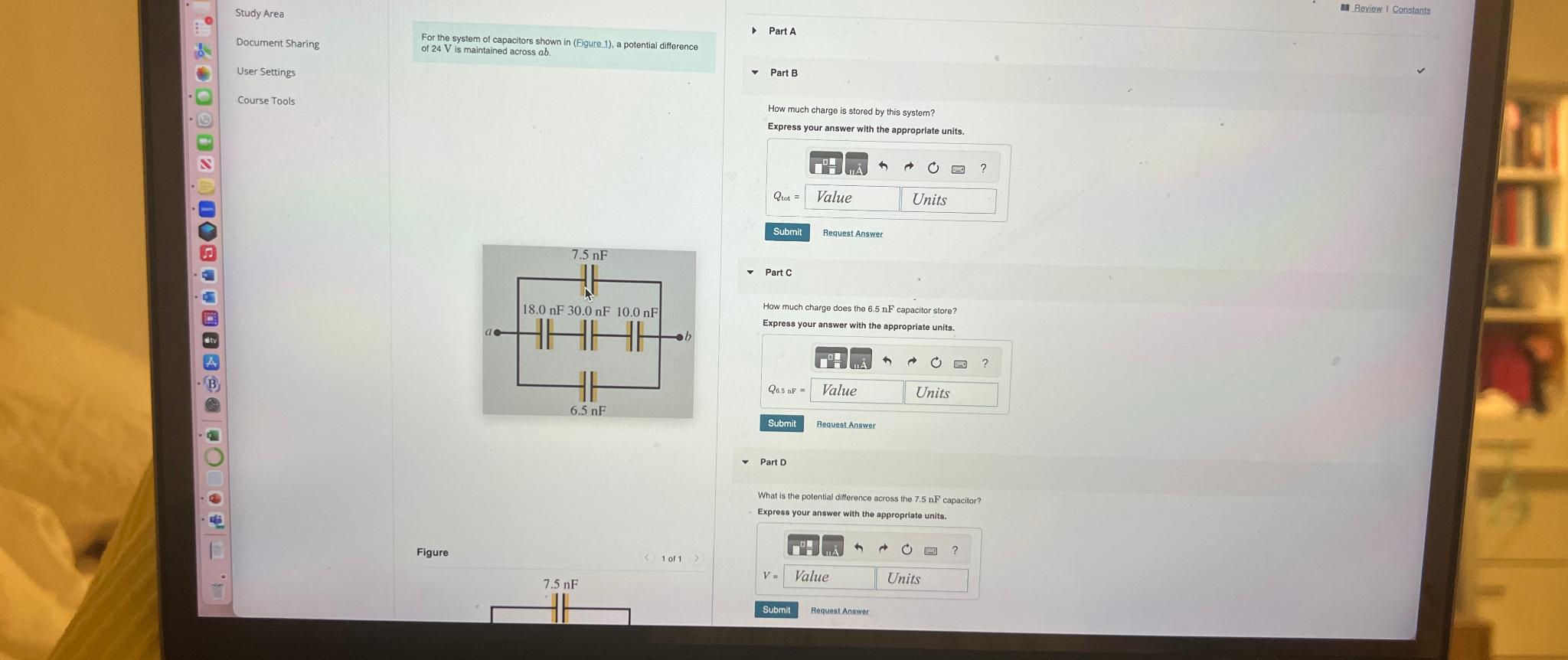 Solved 12 ﻿Review I ConstantsStudy AreaDocument SharingFor | Chegg.com