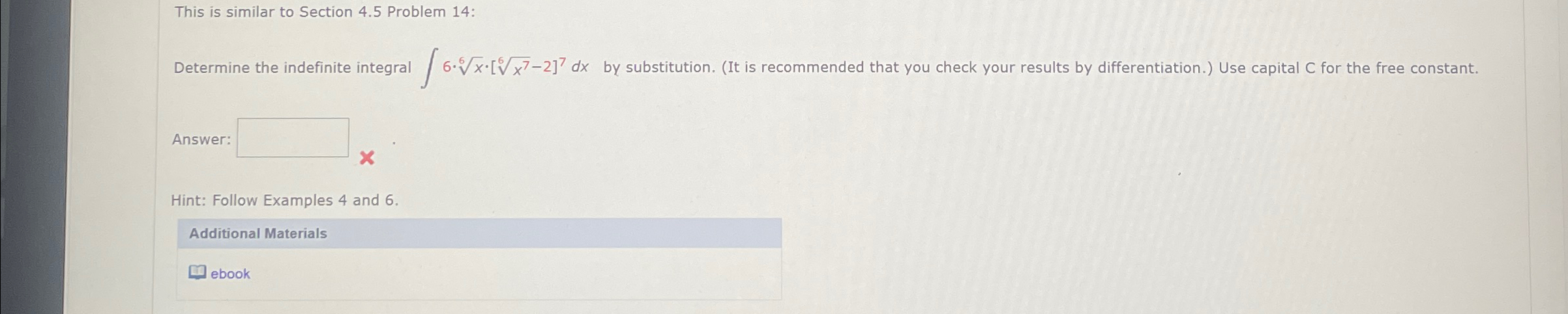 Solved This is similar to Section 4.5 ﻿Problem | Chegg.com