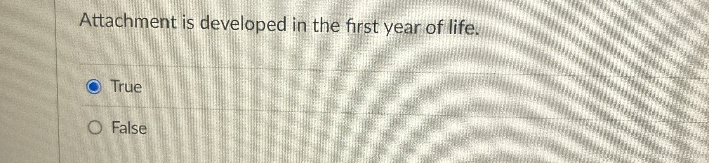 Solved Attachment is developed in the first year of | Chegg.com