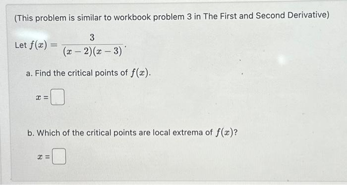 Solved (This problem is similar to workbook problem 3 in The | Chegg.com