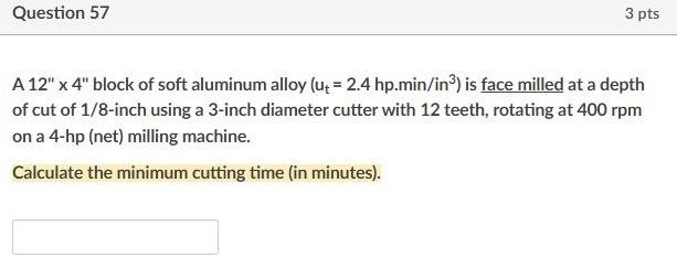 Solved A 12\" \\( \\times 4^{\\prime \\prime} \\) block of | Chegg.com