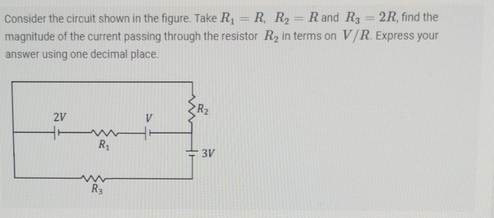 Consider the circuit shown in the figure. Take | Chegg.com
