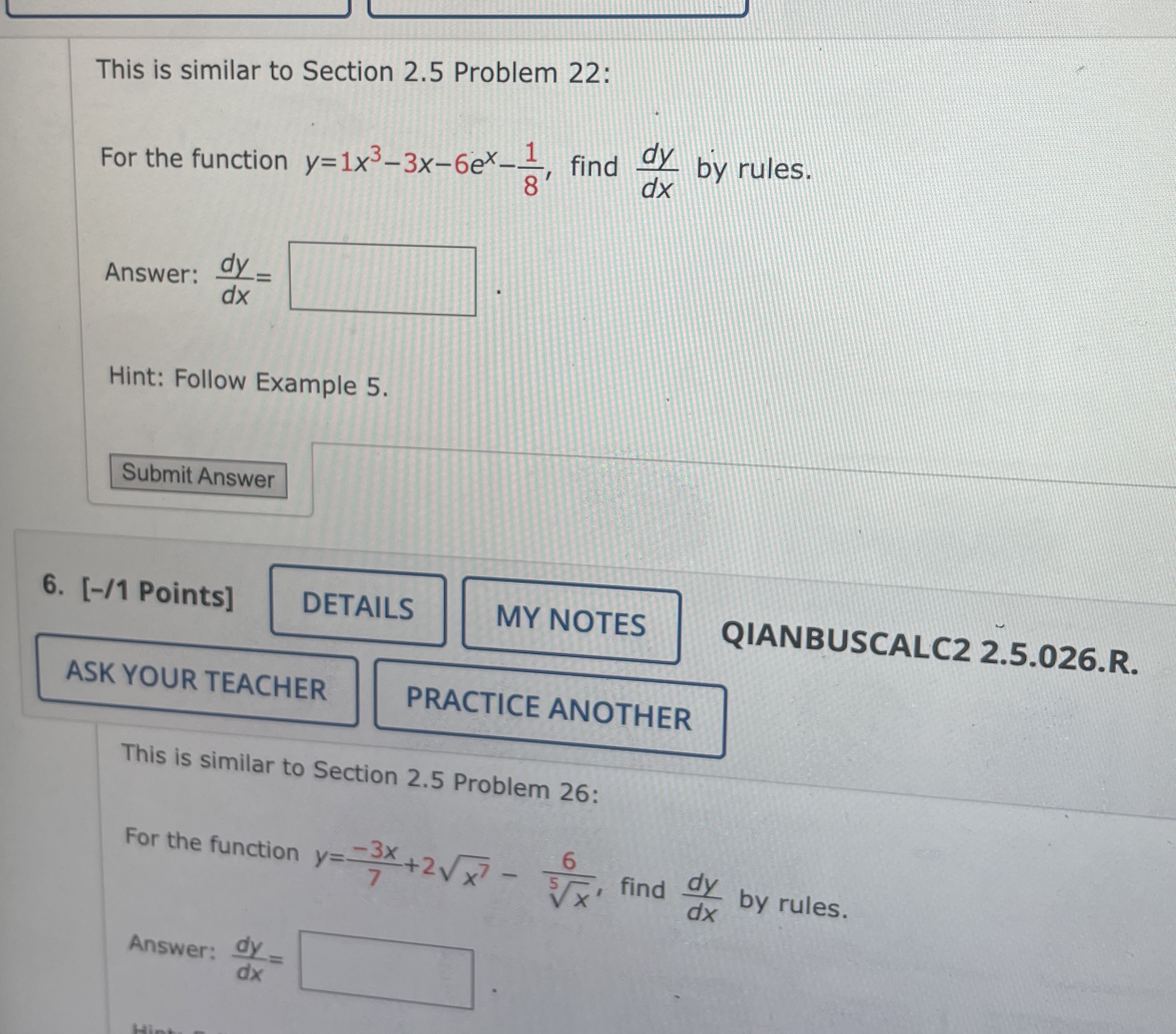 Solved This is similar to Section 2.5 ﻿Problem 22:For the | Chegg.com