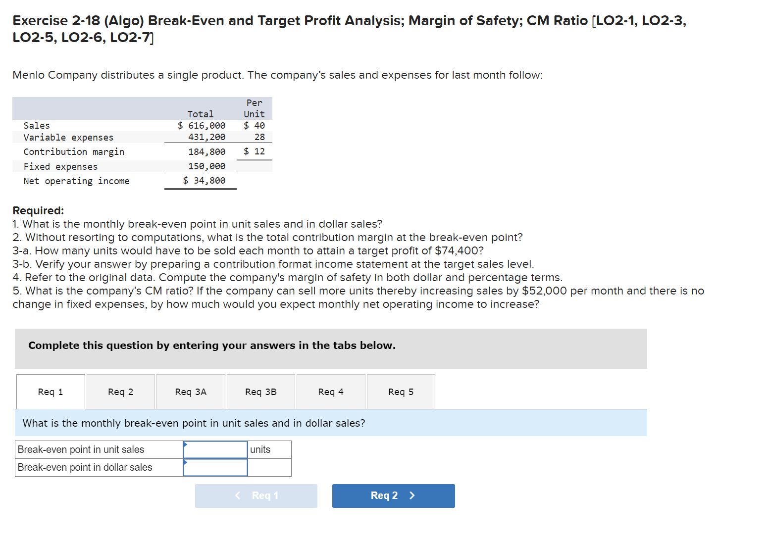 Solved Req 1Req 2Req 3AWithout resorting to computations, | Chegg.com