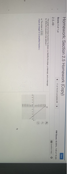 Solved Homework: Section 2.5 Homework (Copy) Save HW | Chegg.com Solved Homework: Section 2.5 Homework (Copy) Save HW | Chegg.com