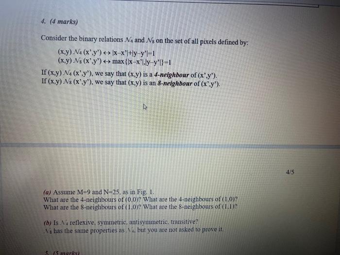 We Then Say That ℜ Is An Order Relation The Order 