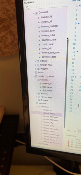 Solved 4) Find the top 5 line items with the largest | Chegg.com