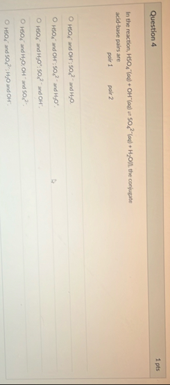 Solved Question 41 ﻿ptsIn the reaction, | Chegg.com