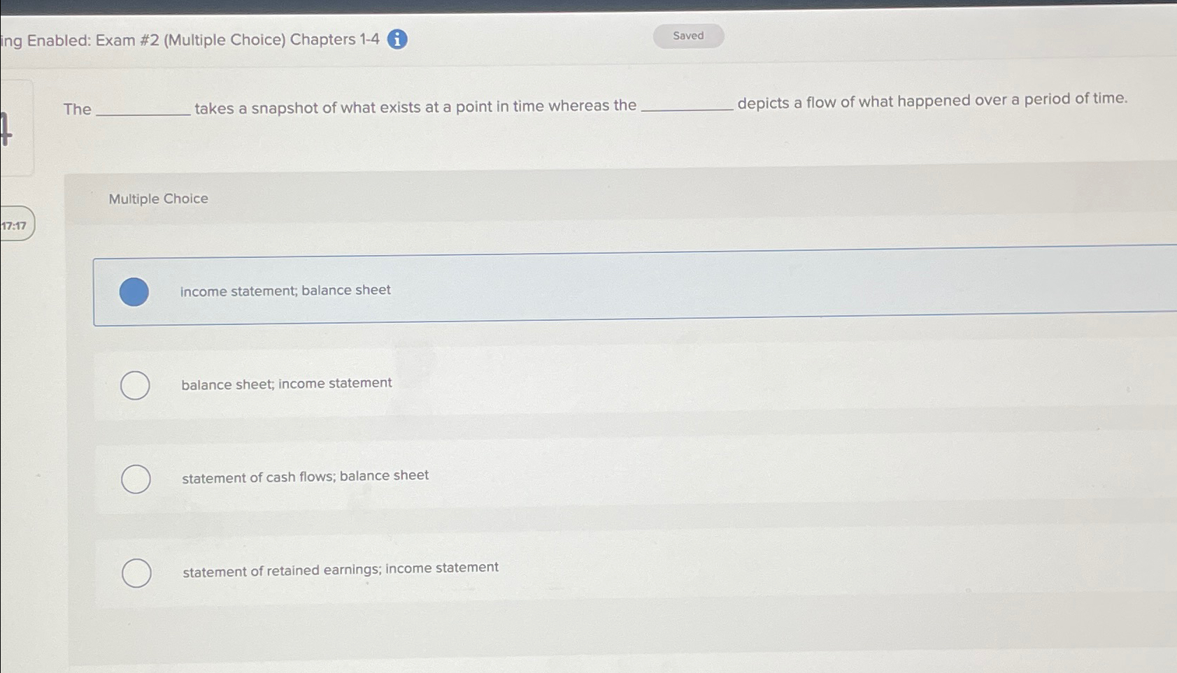 Ing Enabled: Exam #2 (Multiple Choice) ﻿Chapters | Chegg.com