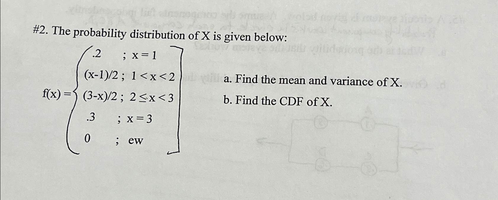 Solved Not sure how to do. ﻿Trying to get an idea | Chegg.com