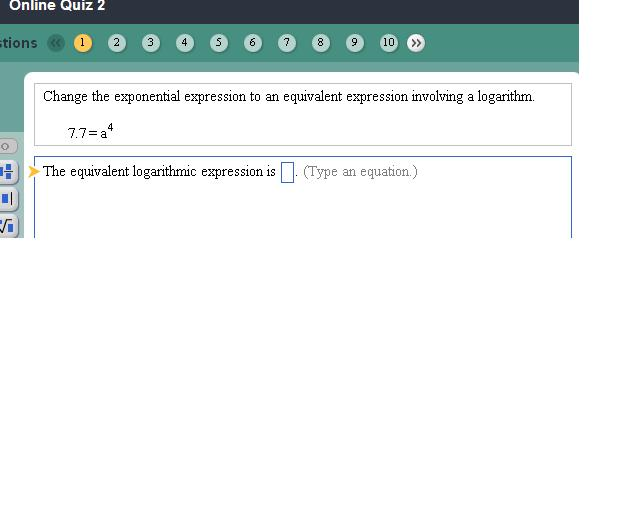 Solved Change the exponential expression to an equivalent | Chegg.com