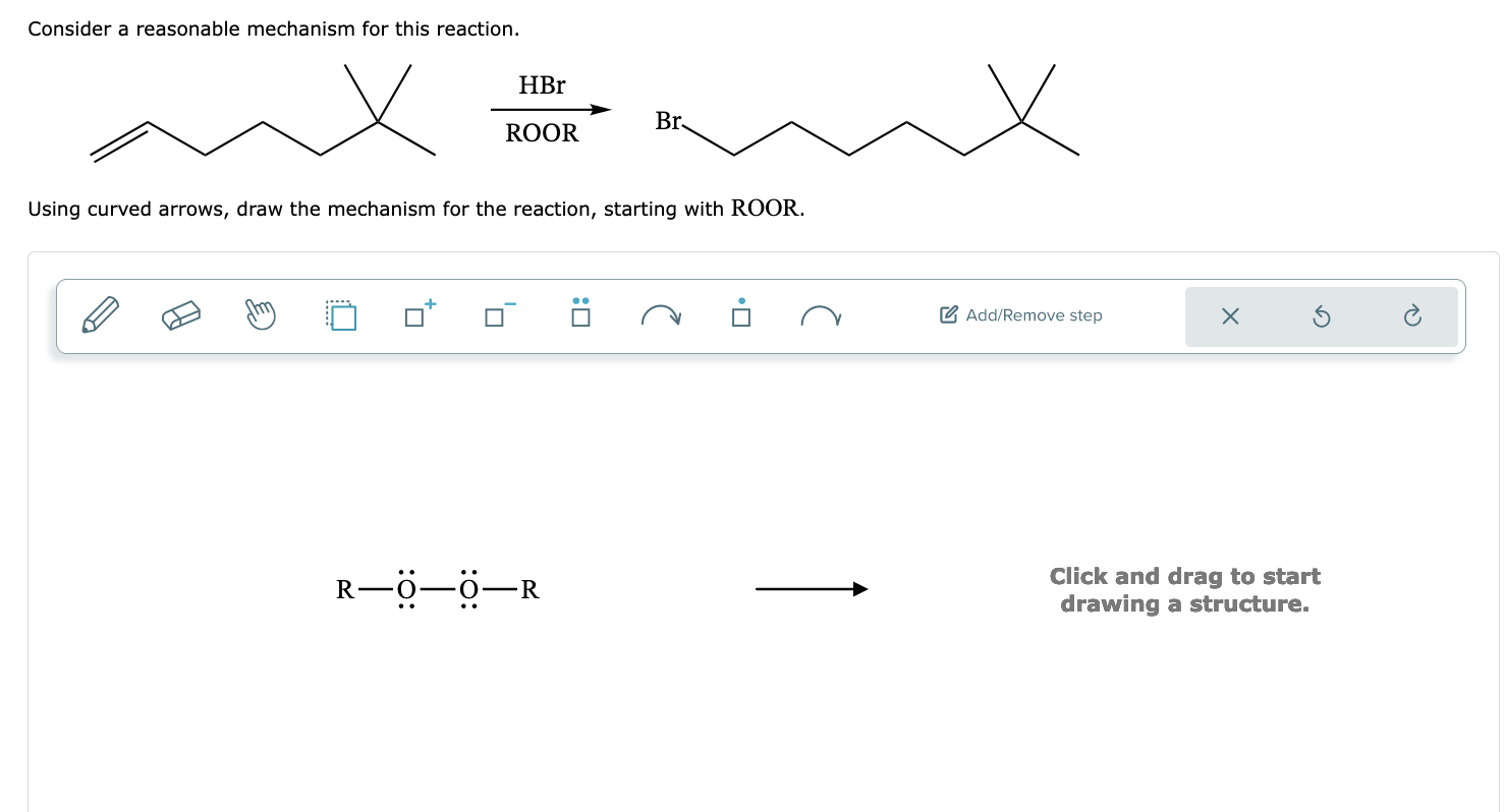 Solved Consider a reasonable mechanism for this | Chegg.com