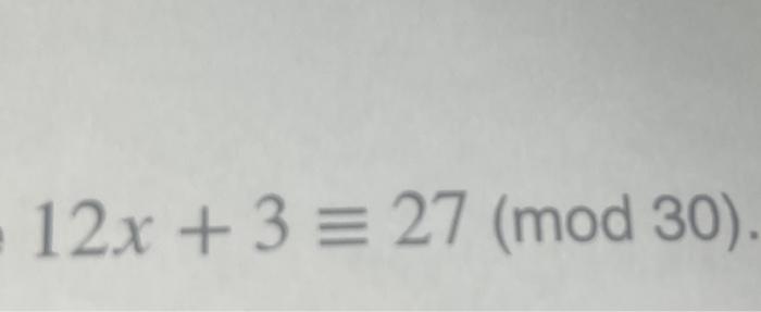 Solved Find all solutions to \\( x^{2} \\equiv 6 \\) modulo | Chegg.com