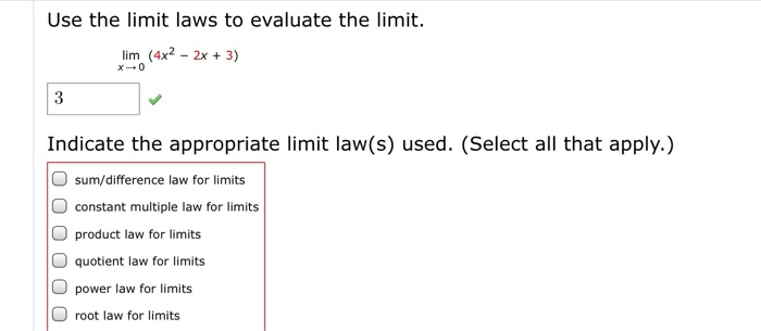 Solved Evaluate the limit using the Limit Laws. lim 7t-1 t8 | Chegg.com