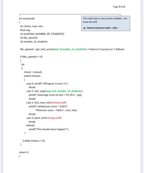 Solved Pls Write A C Program With The Instructions Below And 5561