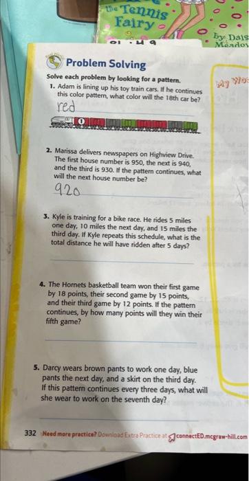 Solved Problem Solving Solve each problem by looking for a | Chegg.com