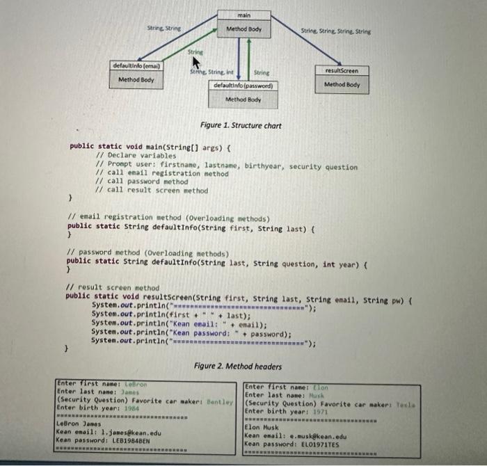 Solved Assume you are working for a company and given the | Chegg.com