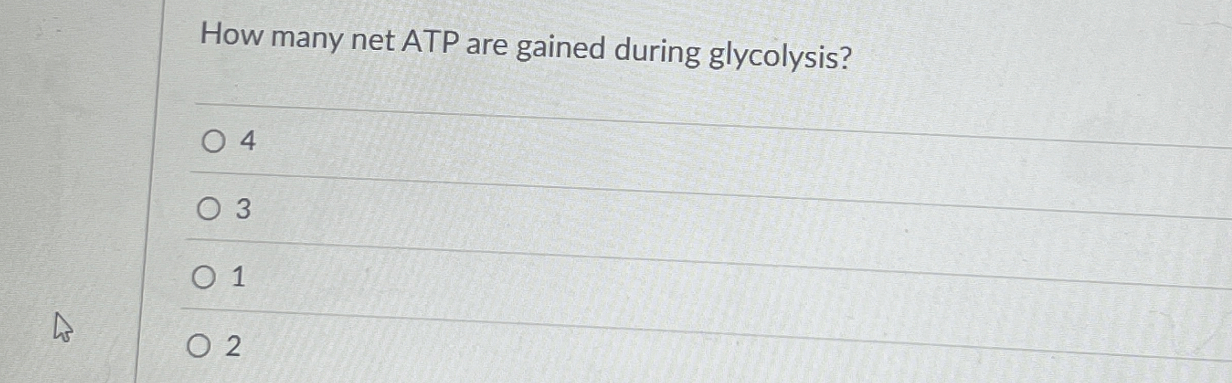 High Quality SOLUTION How many net ATP are gained during glycolysis?4312 | Chegg.com