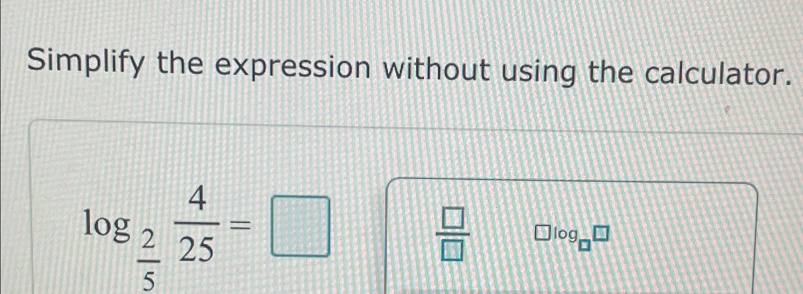Solved Simplify the expression without using the | Chegg.com