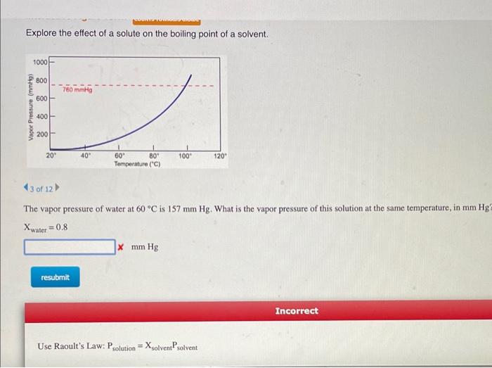 [Solved]: Explore the effect of a solute on the boiling poi