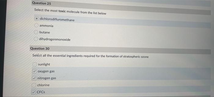 Solved Select the most toxic molecule from the list below | Chegg.com