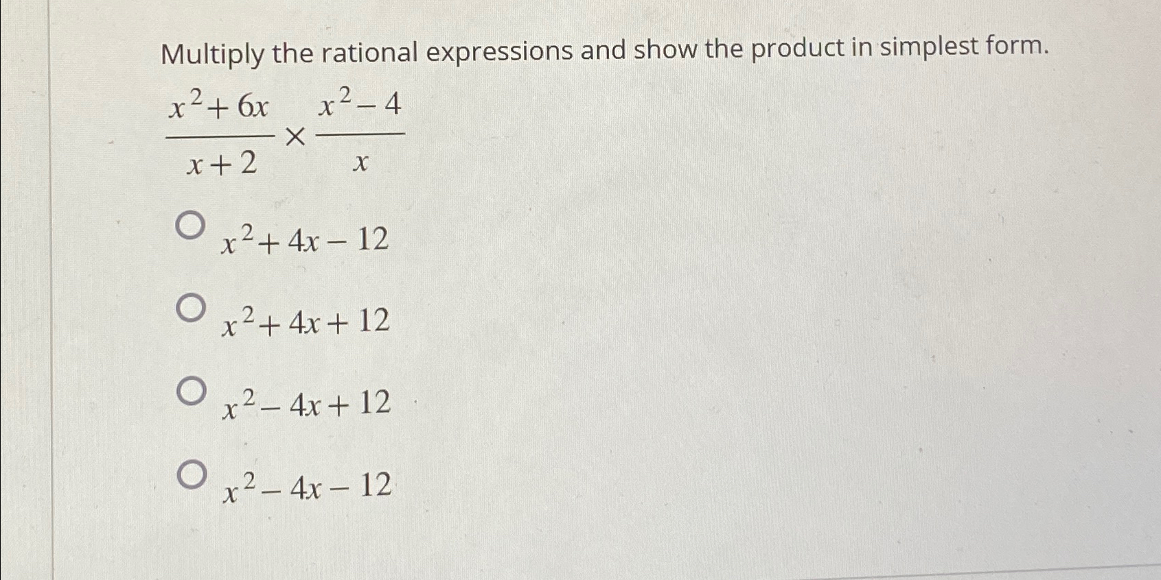 Solved Multiply the rational expressions and show the | Chegg.com