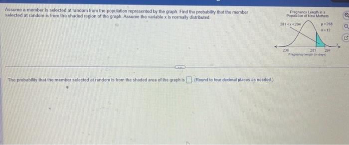 Solved Assume a mombet is selected at random from the | Chegg.com