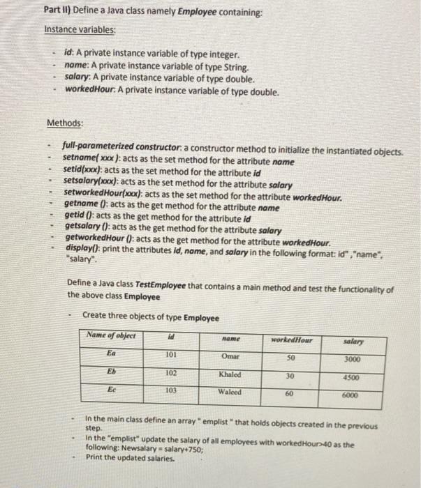 Solved Q4 Write A Java Program Define A Java Class Namely 9829