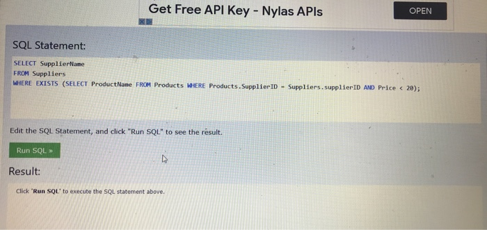 Solved Can you modify the SQL Statement so that it lists the | Chegg.com